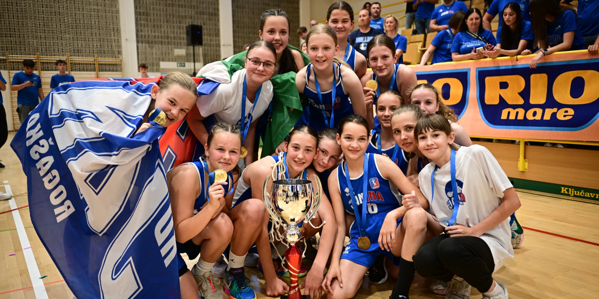 KZS - Dekleta do 14 let: Državne prvakinje so postale košarkarice Janine