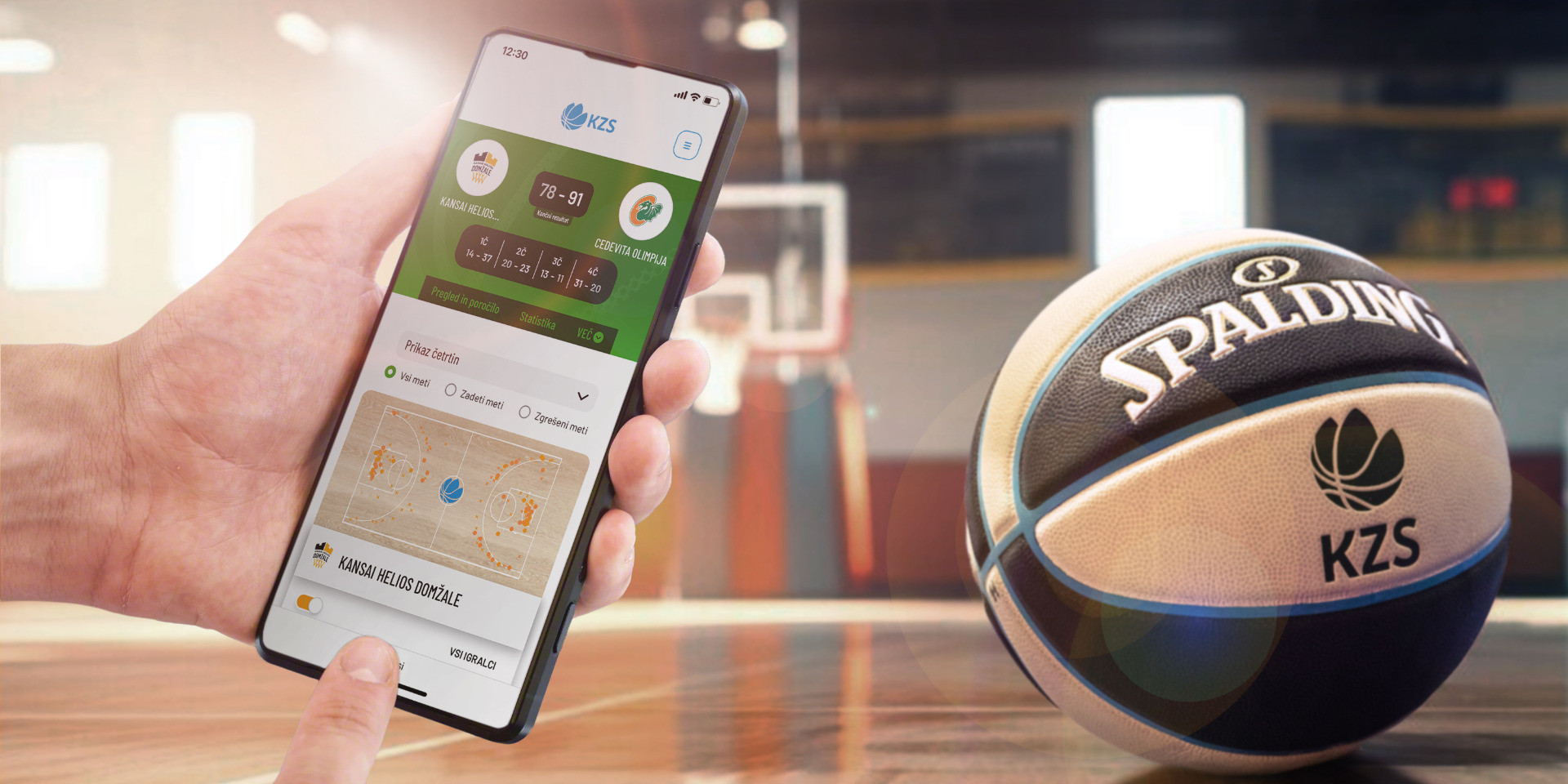 KZS - Dostopajte do celovite statistike slovenske košarke